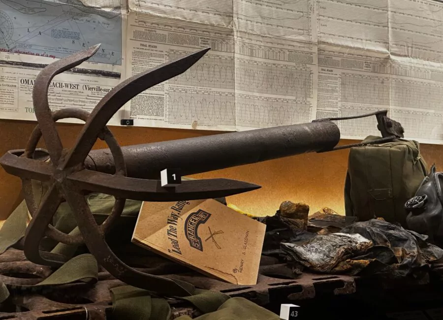 Treasures of the collection - Overlord Museum - Normandy 44 - Omaha Beach
